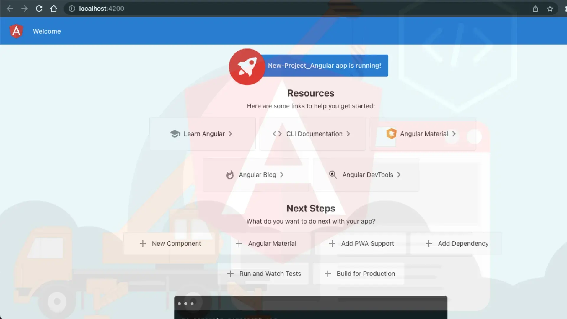Como crear un proyecto en Angular